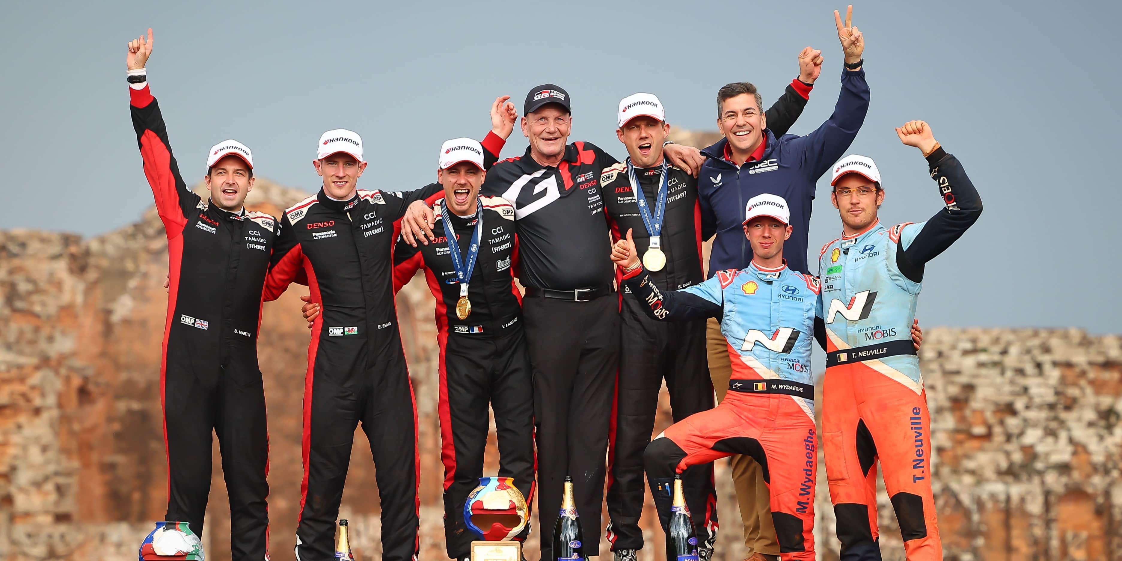 TOYOTA GAZOO Racing Marks 102nd WRC Win with One-Two Finish at Rally ...